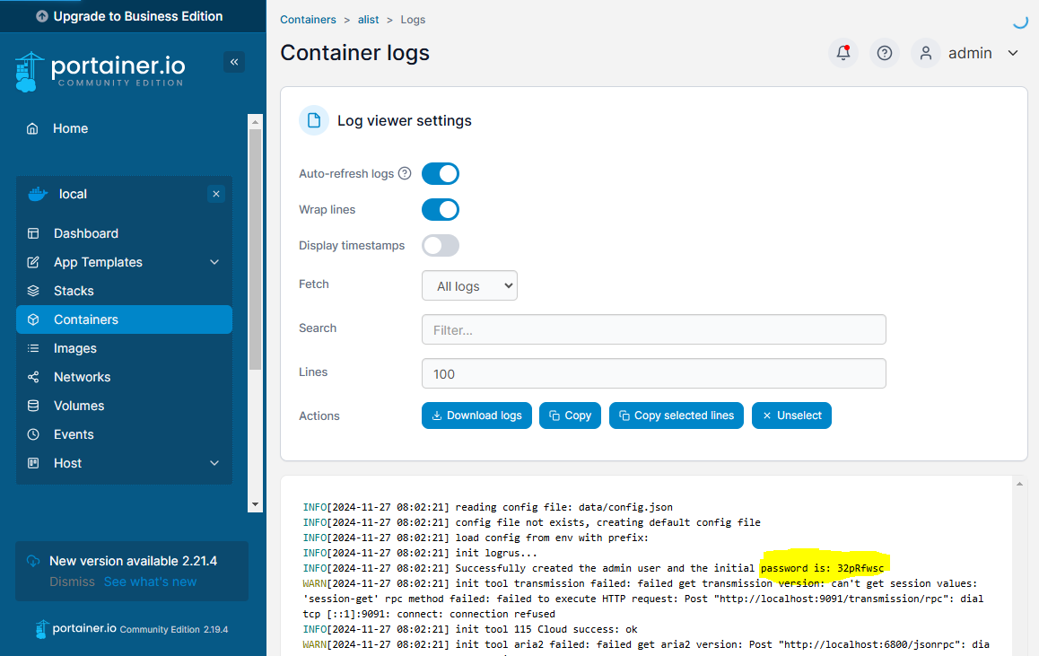 Docker宝库：Alist网盘集成 - Hotine的小窝
